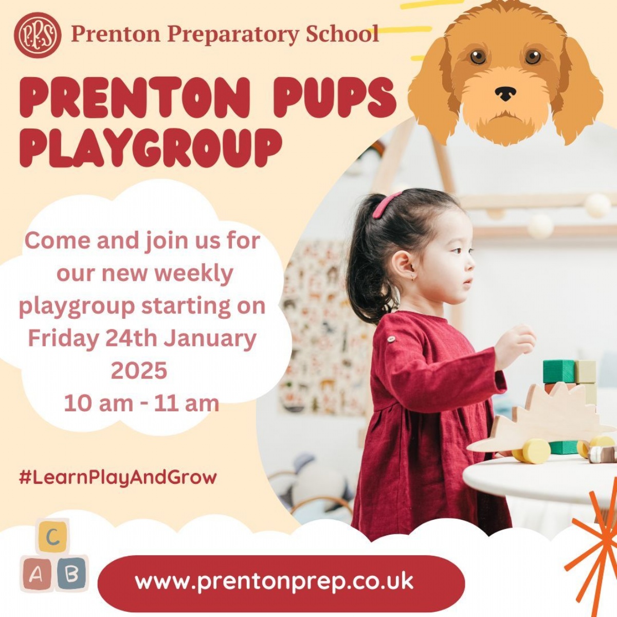 Prenton Preparatory School - Prenton Pups Weekly Playgroup